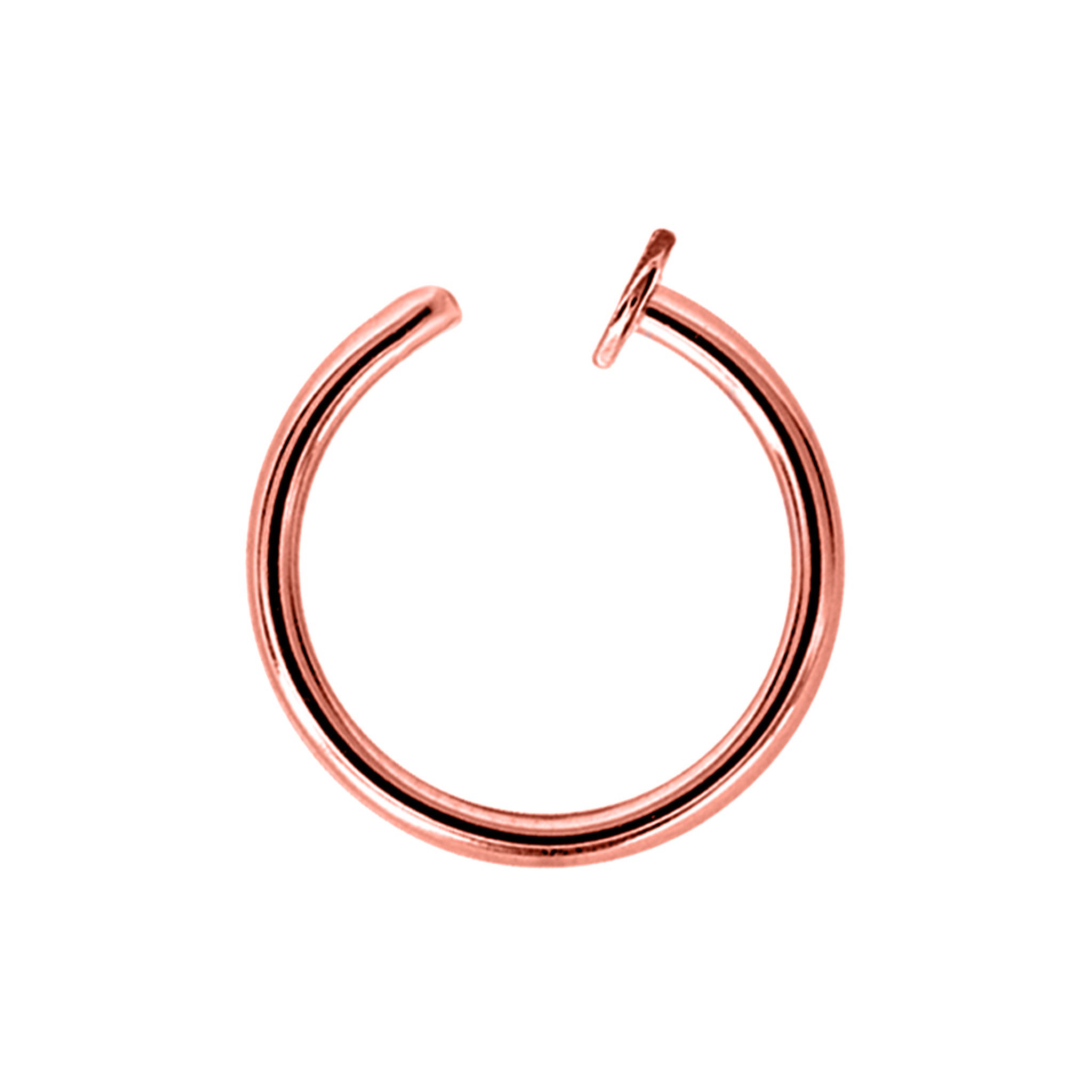 Offener Nasenring aus Chirurgenstahl | BODYWINGS - Welt des Piercings