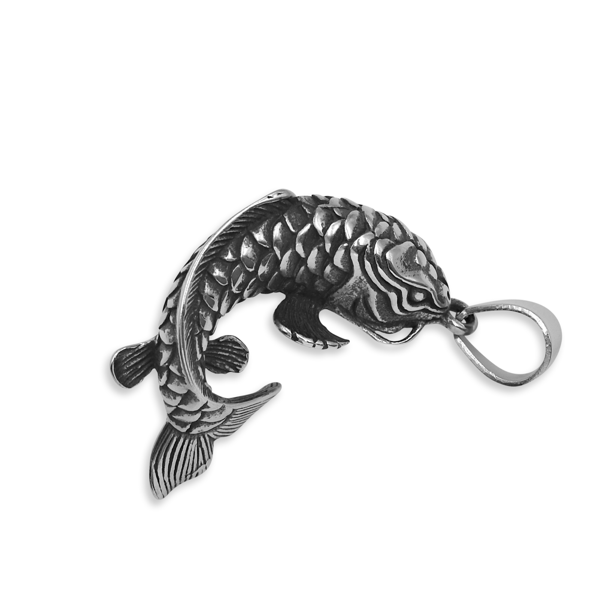 Edelstahlanhänger "Fisch" | BODYWINGS - Welt des Piercings